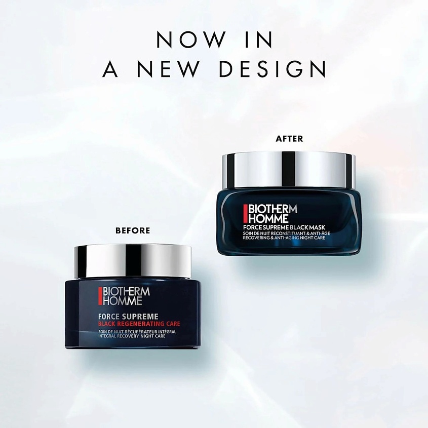 BIOTHERM Ночная антивозрастная маска-крем для мужчин Homme Force ...