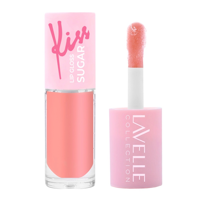 LAVELLE COLLECTION Блеск для губ глянцевый SUGAR KISS мерцающий бежевый ...