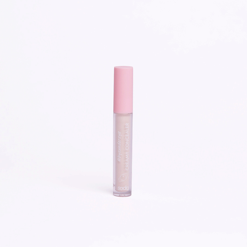 SODA Консилер кремовый CREAMY CONCEALER #byeundereye, 001 WHIPPED CREAM ...