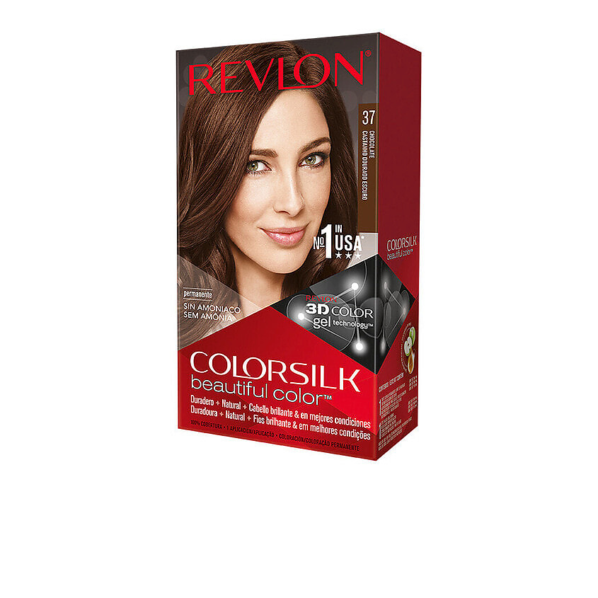 REVLON Стойкая безаммиачная краска ColorSilk, 27 Deep Rich Brown купить ...