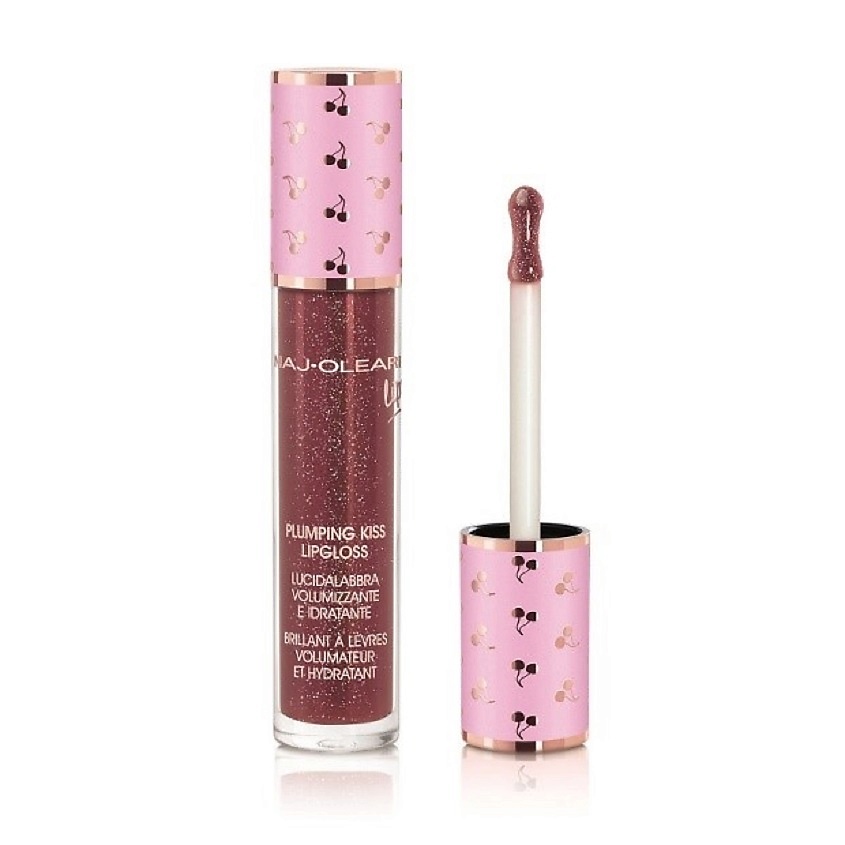 NAJ OLEARI Блеск для губ, придающий объем PLUMPING KISS LIP GLOSS ...