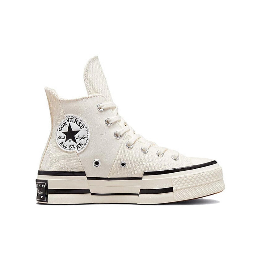 CONVERSE Кроссовки Chuck Taylor All Star 70 Hi Plus Canvas Egret Black ...