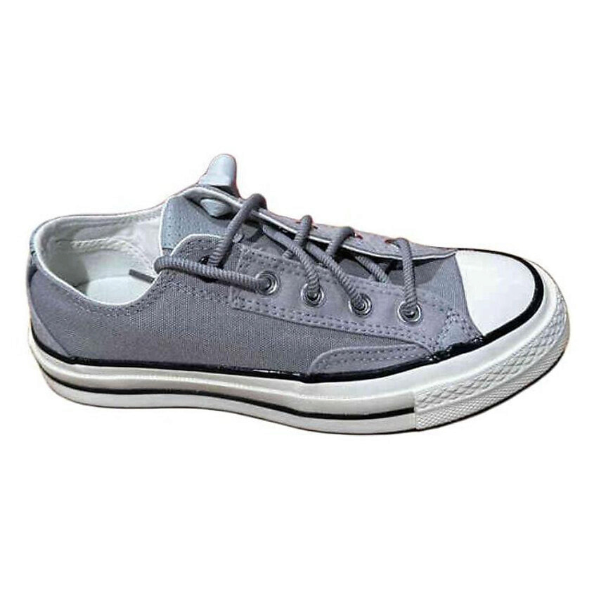 CONVERSE Кроссовки Chuck 70 Low Canvas & Leather Grey купить по низким ...