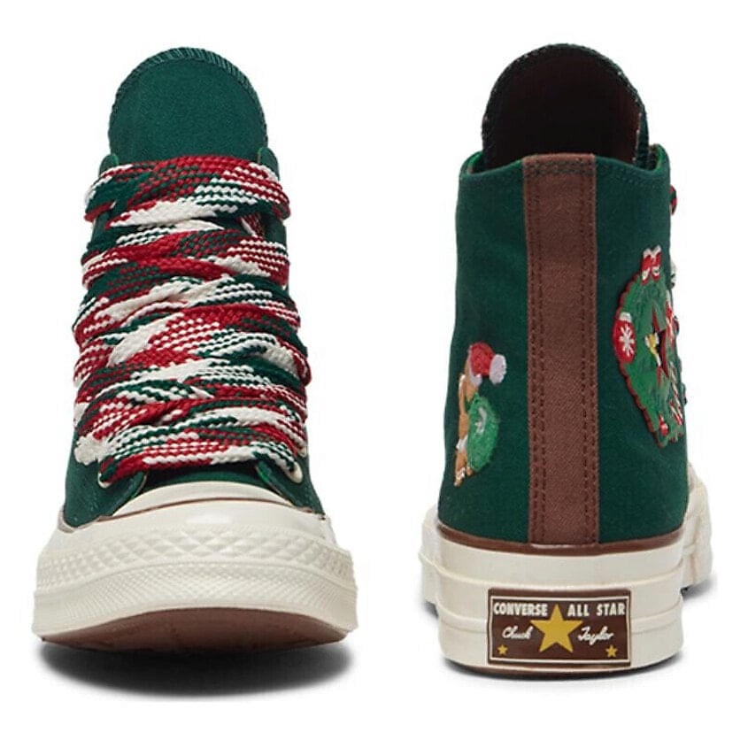 CONVERSE Кроссовки Chuck 70 Hi X Mas Gingerbread & Knit Sock Midnight ...