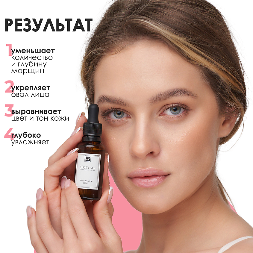 BIOTHAL Набор для лица "Сыворотки против морщин" Сыворотка морщин ...