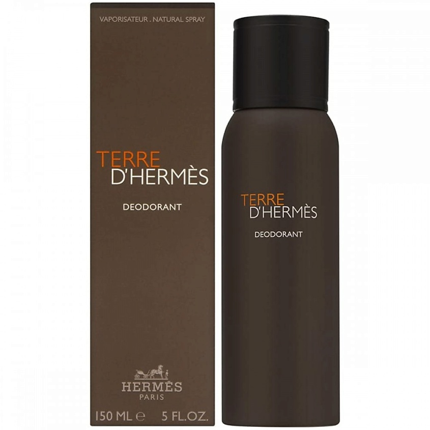 HERMES Парфюмированный дезодорант-спрей Terre D'Hermes, 150 мл купить ...
