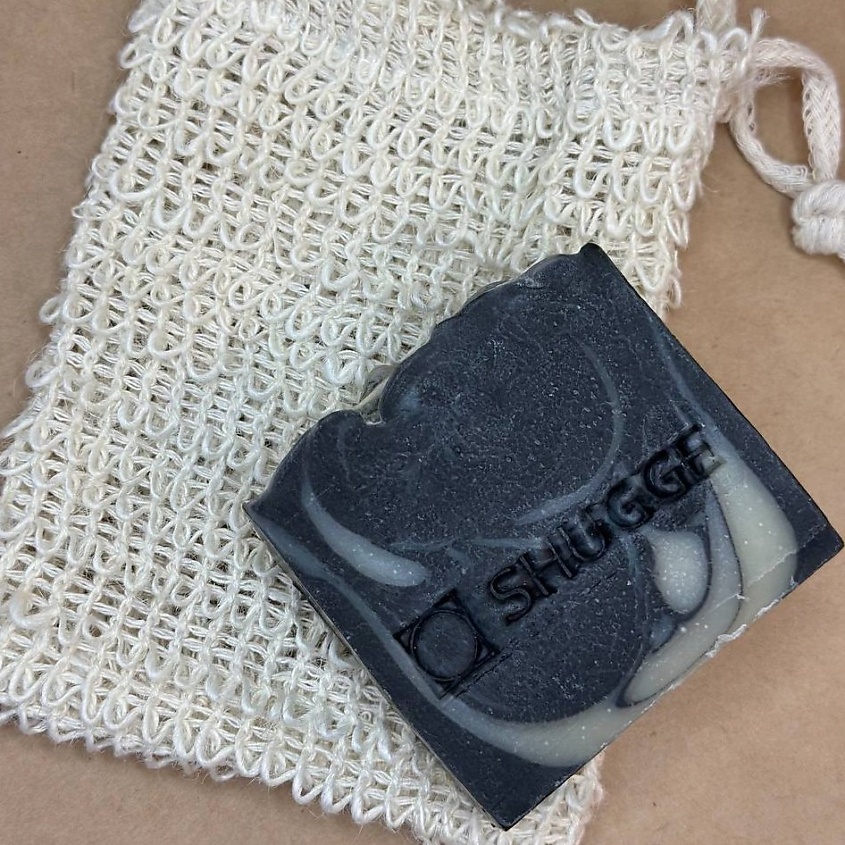 SHUGGE Шунгитовое мыло с шёлком, 1 шт. купить по цене 490₽ в ЛЭТУАЛЬ