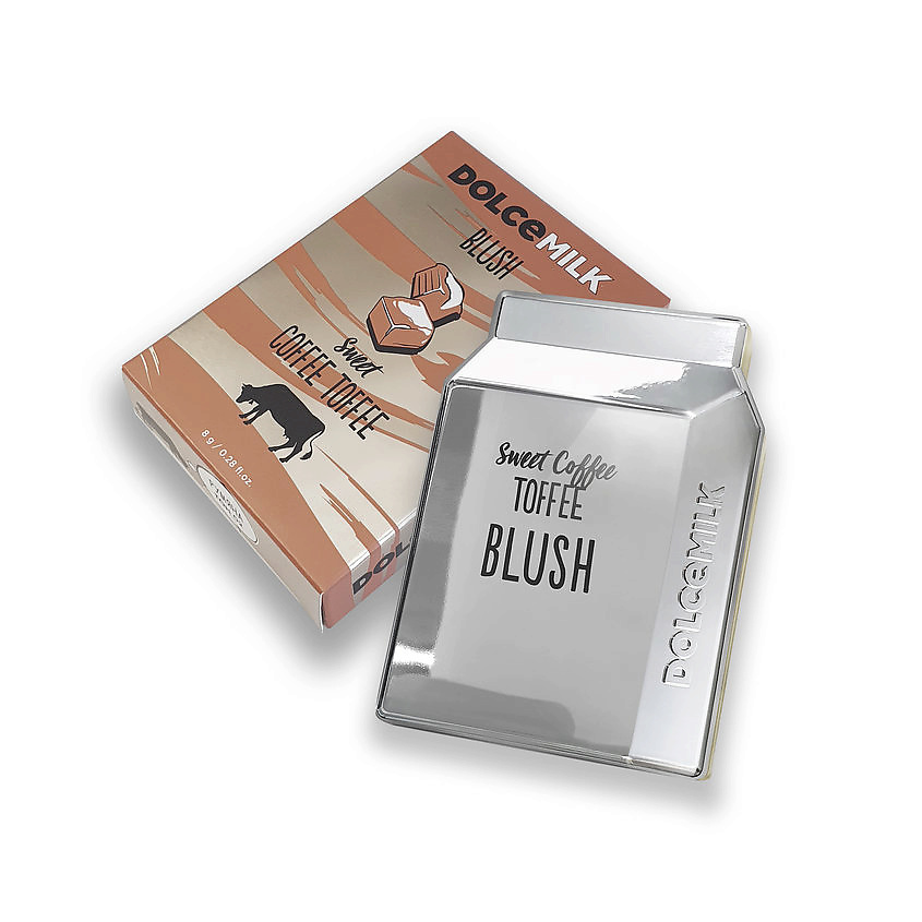 DOLCE MILK Румяна Milk Pack Blush, № 2 Кофейная ирис-кис-киска, 8 г ...