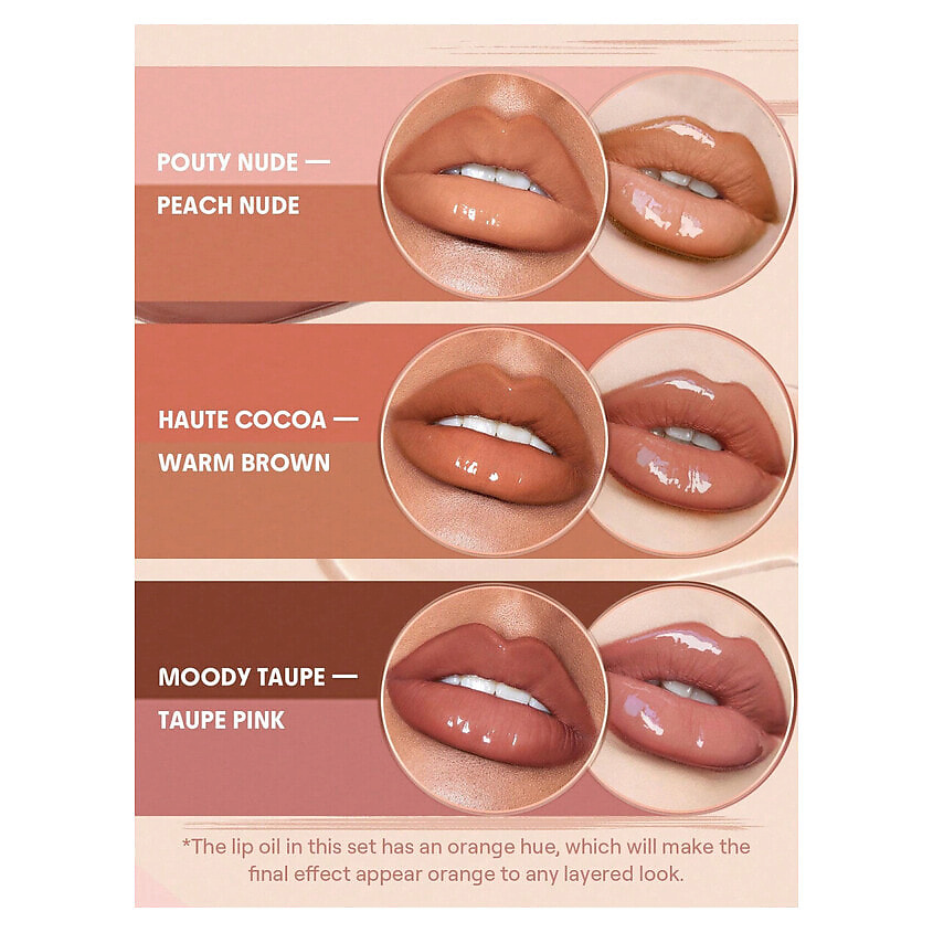 SHEGLAM Набор Soft 90's Glam Lip Liner And Lip Duo Set Pouty Nude Lip ...