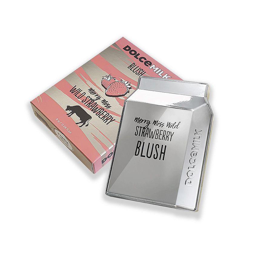 DOLCE MILK Румяна Milk Pack Blush, № 5 Мисс “Клубничный компромисс”, 8 ...