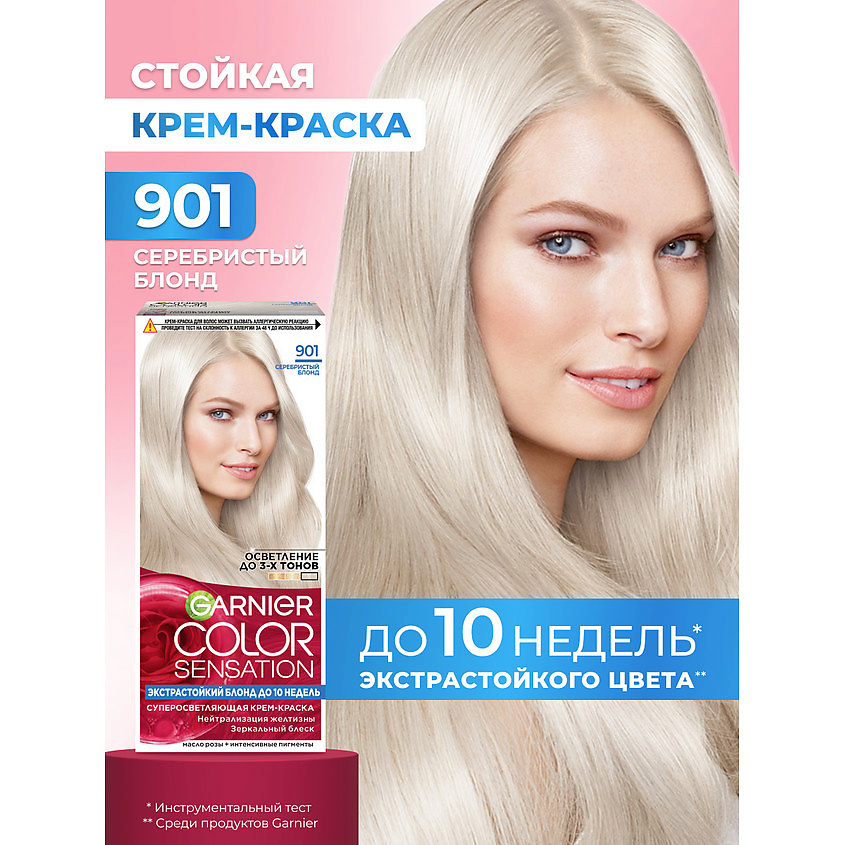 GARNIER Стойкая крем-краска для волос "Роскошь цвета" Color Sensation ...
