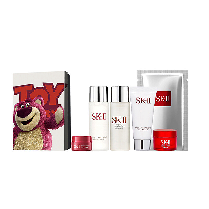 SK-II Набор для лица SK II Sample Set, 30мл+30мл+20гр+15гр+2,5гр+1шт ...