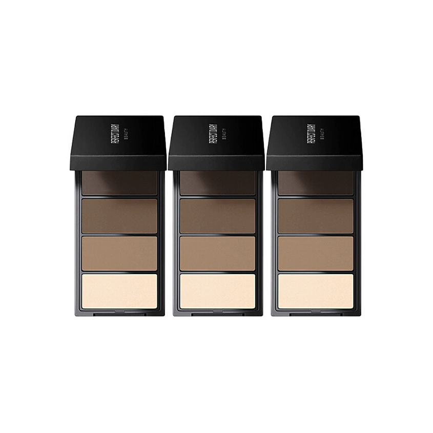 PERFECT DIARY Палетка теней для бровей Four-Color Eyebrow Powder купить ...