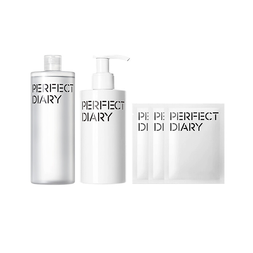 PERFECT DIARY Набор для снятия макияжа универсальный Cleaning Makeup ...