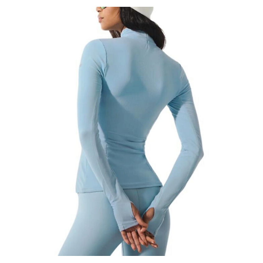 ALO YOGA Лонгслив Alosoft 1/2 Zip Rapid Pullover купить по низким ценам ...