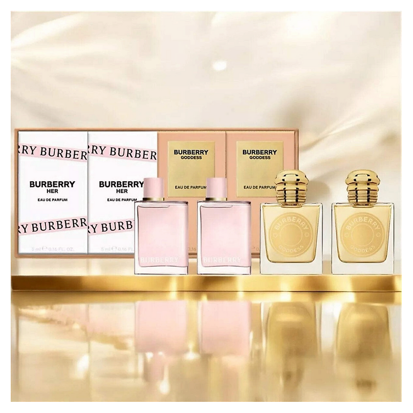 BURBERRY Набор миниатюр Mini Her & Goddess Perfume Set купить по низким ...