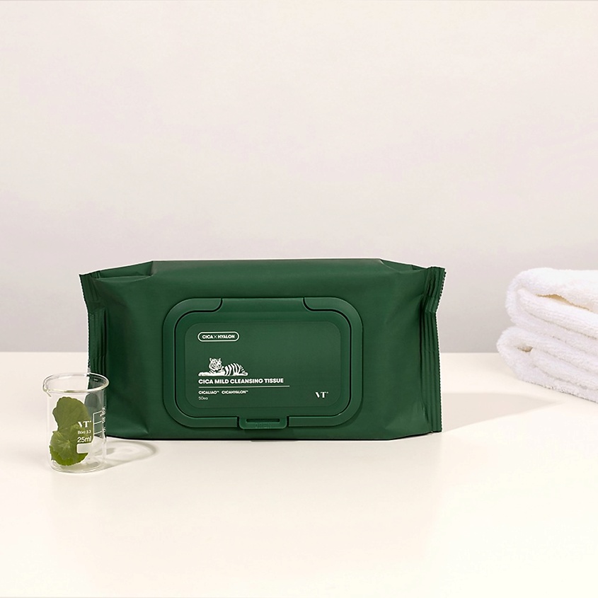 VT Салфетки для снятия макияжа CICA MILD с центеллой купить по низким ...