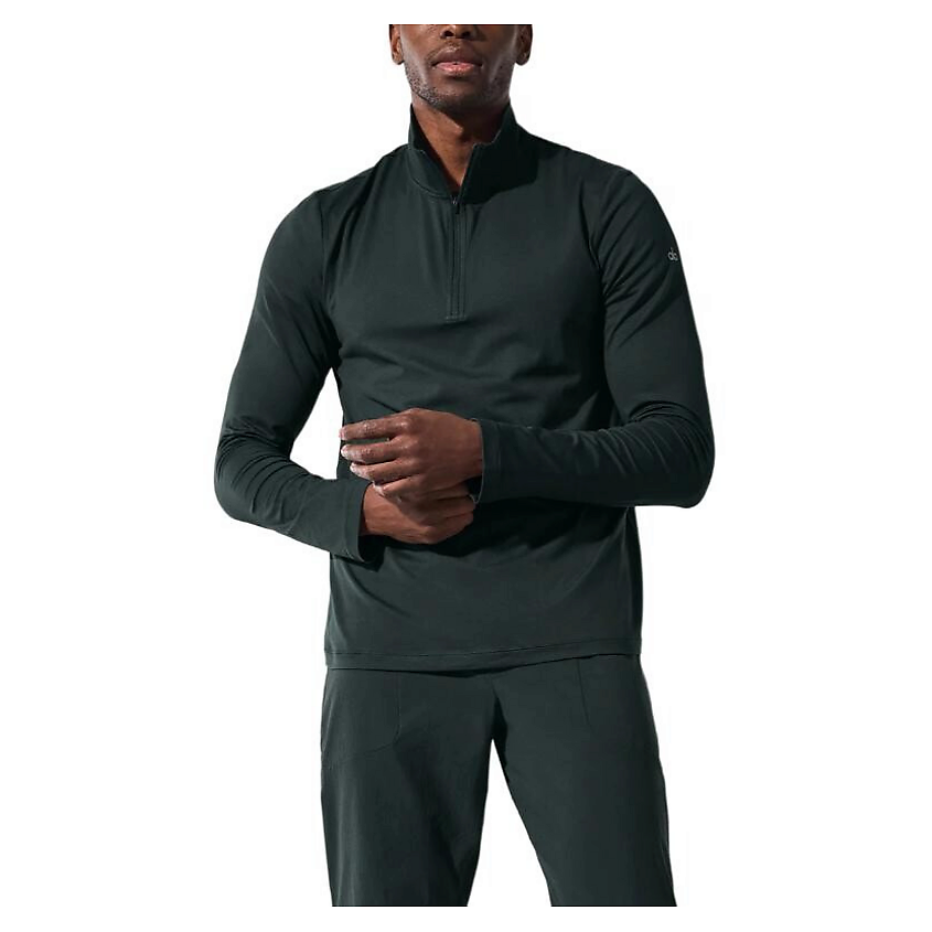 ALO YOGA Лонгслив Conquer 1/4 Zip Reform Long Sleeve купить по низким ...