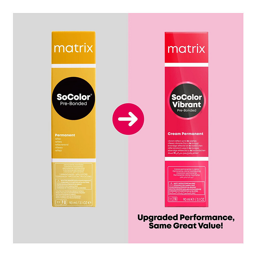MATRIX Стойкая крем-краска для волос SoColor Pre-Bonded Reflect, № 2N ...