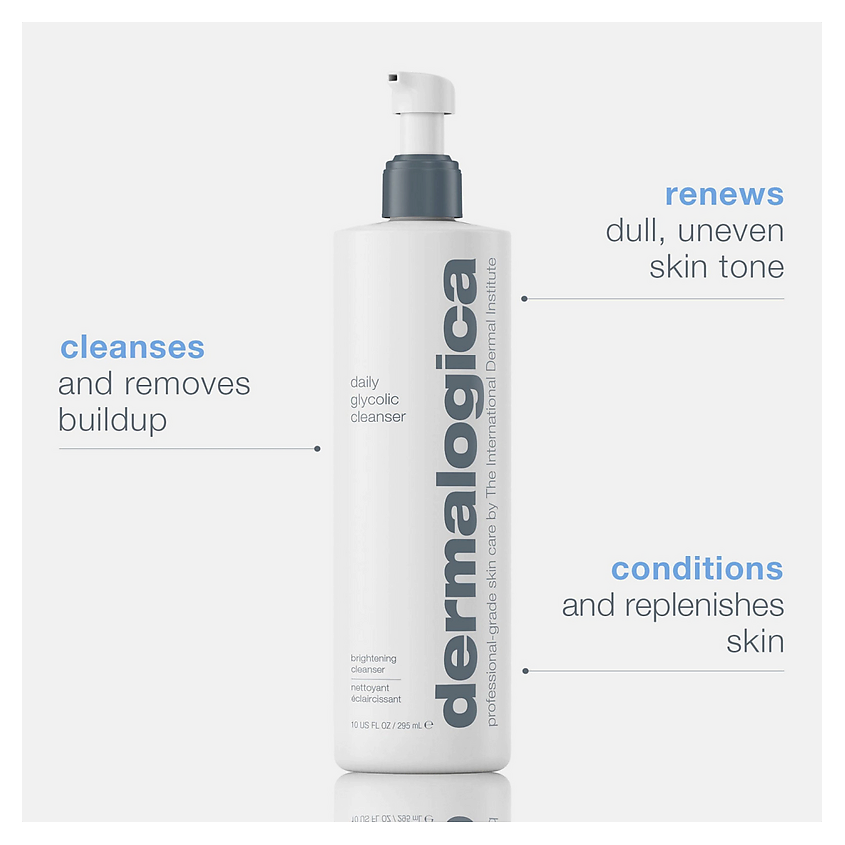 DERMALOGICA Очищающий гель с гликолевой кислотой Daily Glycolic ...