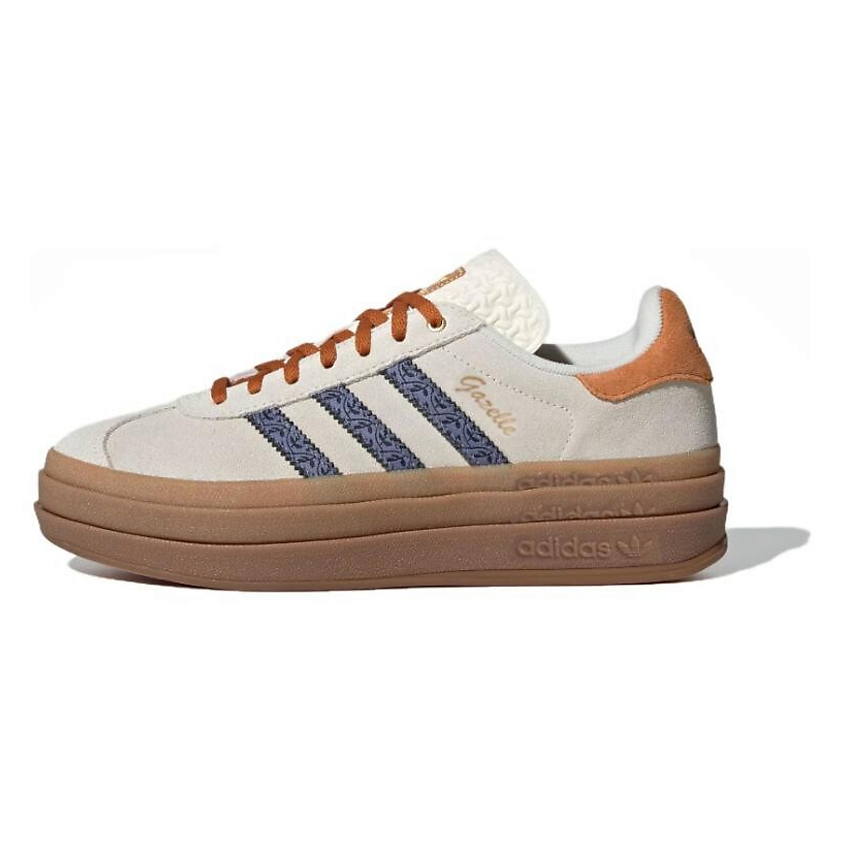 ADIDAS ORIGINAL Кроссовки женские Adidas Gazelle Bold 'Cream Orb Violet ...